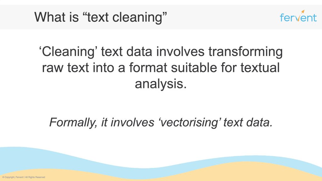 How to Clean Text Data (Full Practical Walkthrough) - Fervent | Finance ...